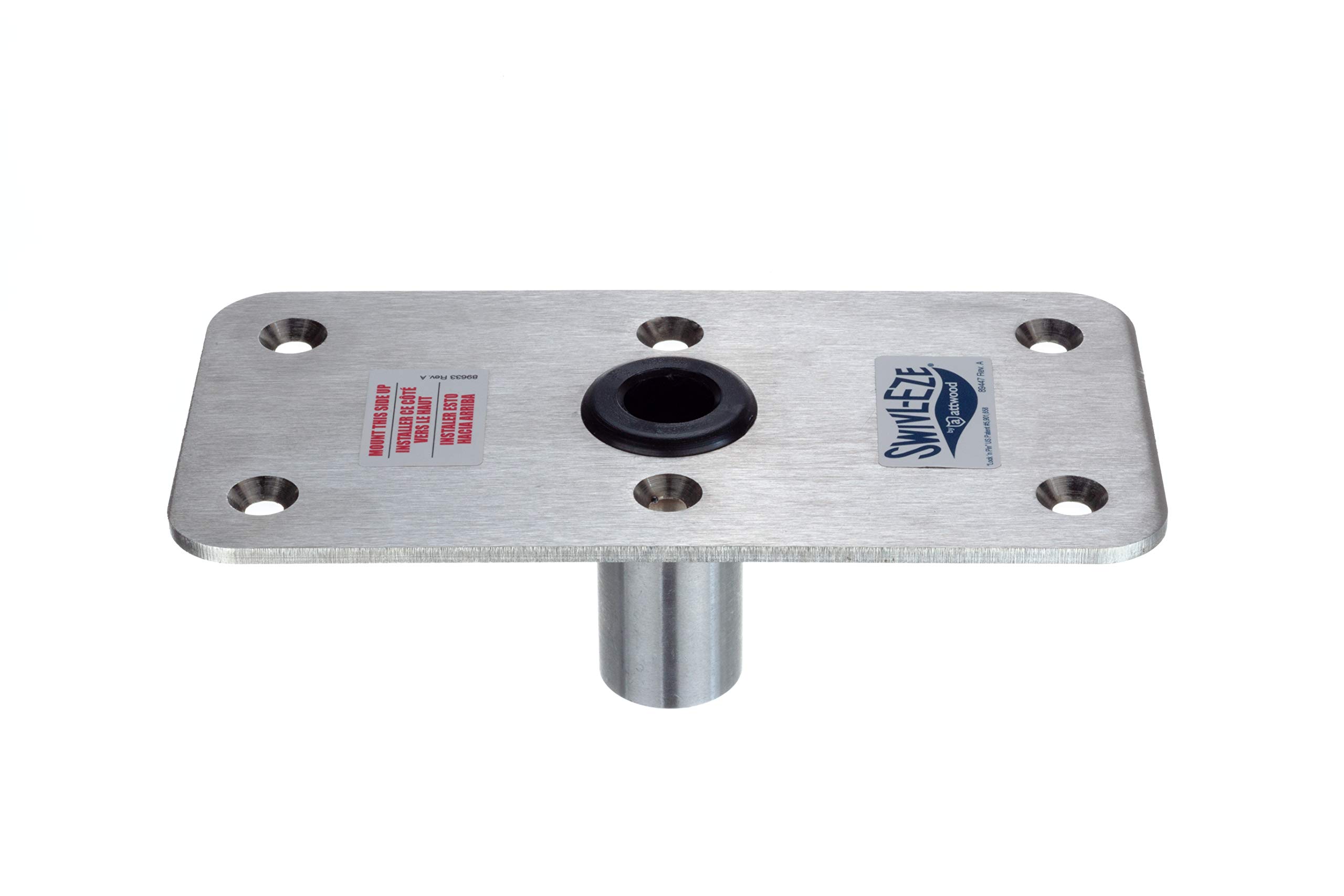 Attwood Lock'n-Pin 3/4" Boat Seat Post Base Stainless Steel Non ...