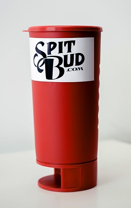 Amazon.com | Spit Bud Spittoon Spitter Chewing Tobacco (RED): Glassware ...