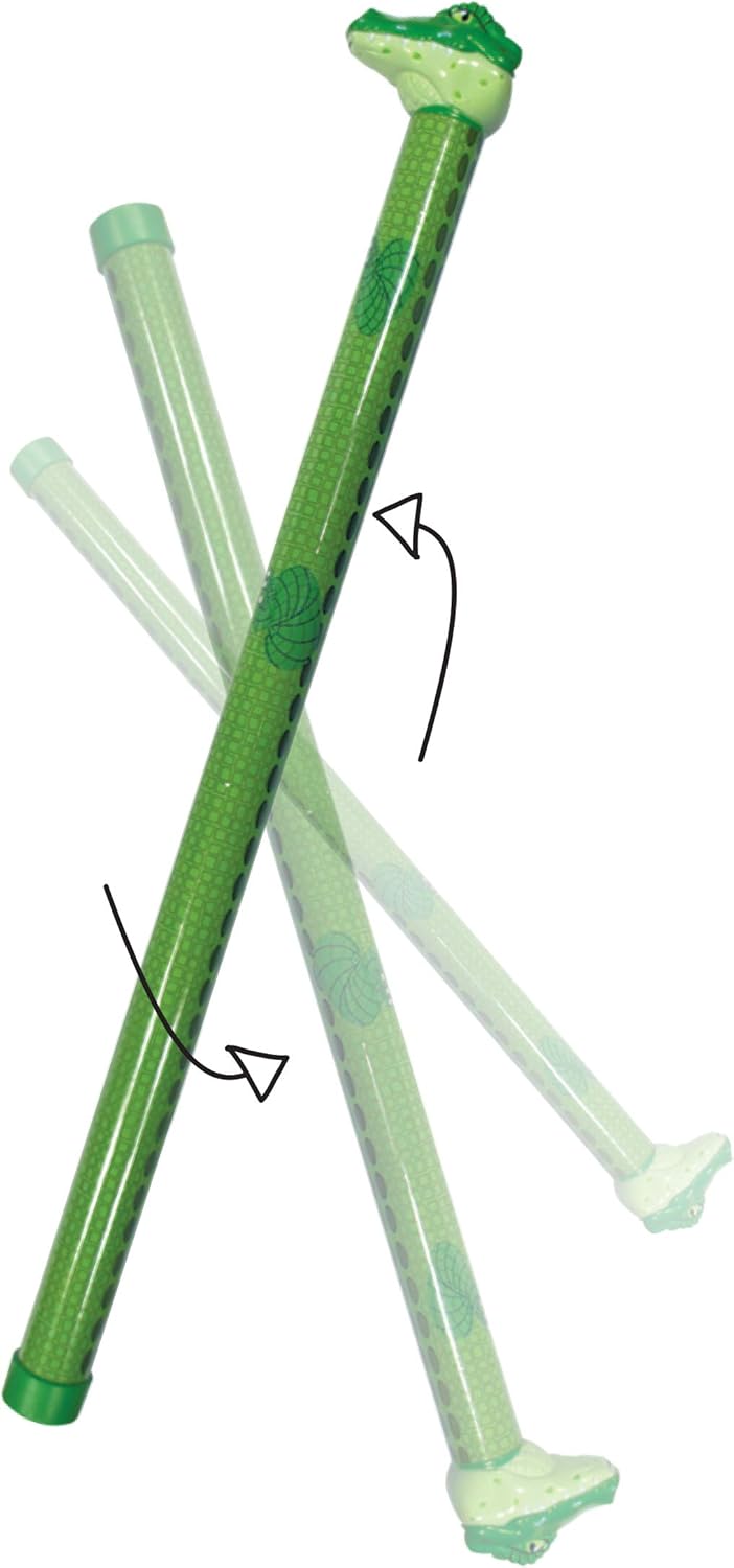 Animal Groan Tubes – Crocodile from Deluxebase. Wild Themed Sensory ...