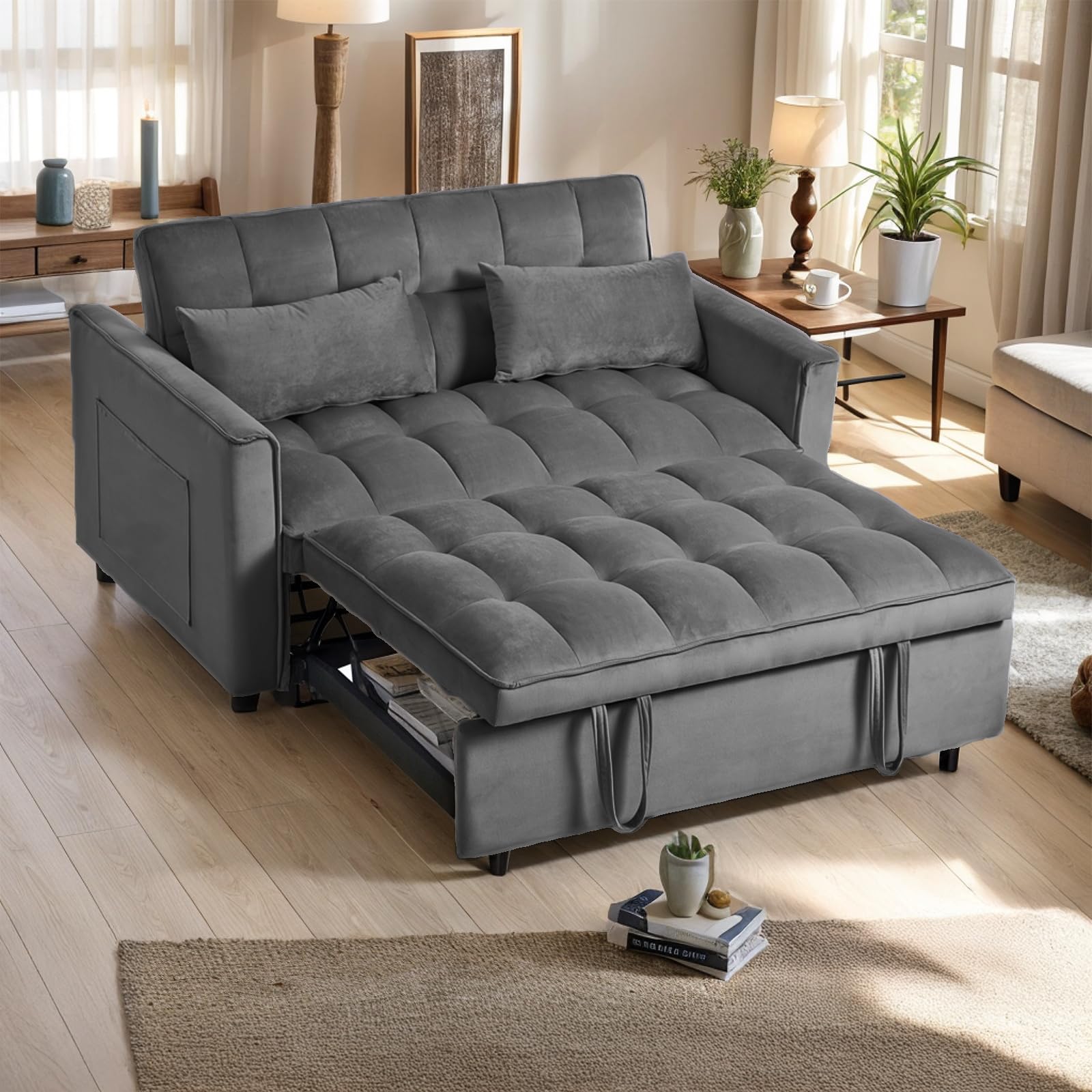 TRUCK/ TRAILER PICK UP*** NicBex Pull Out Loveseat Sleeper, Convertible ...