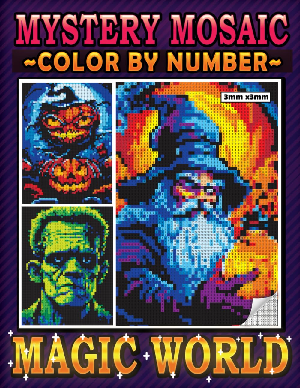 Mua Mystery Mosaic Color By Number Magic World: Halloween Pixel Art ...