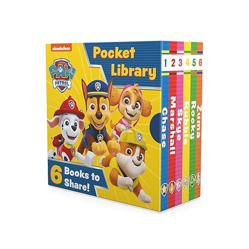 Paw Patrol Pocket Library: A Nickelodeon Series in Oman | Whizz Sleep