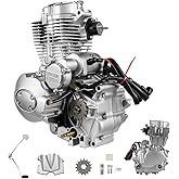 Amazon.com: CUBELLIN 200CC 250CC ATV Engine 4 Stroke Motor Manual Gear Shift 5-Speed ATV Engine ...