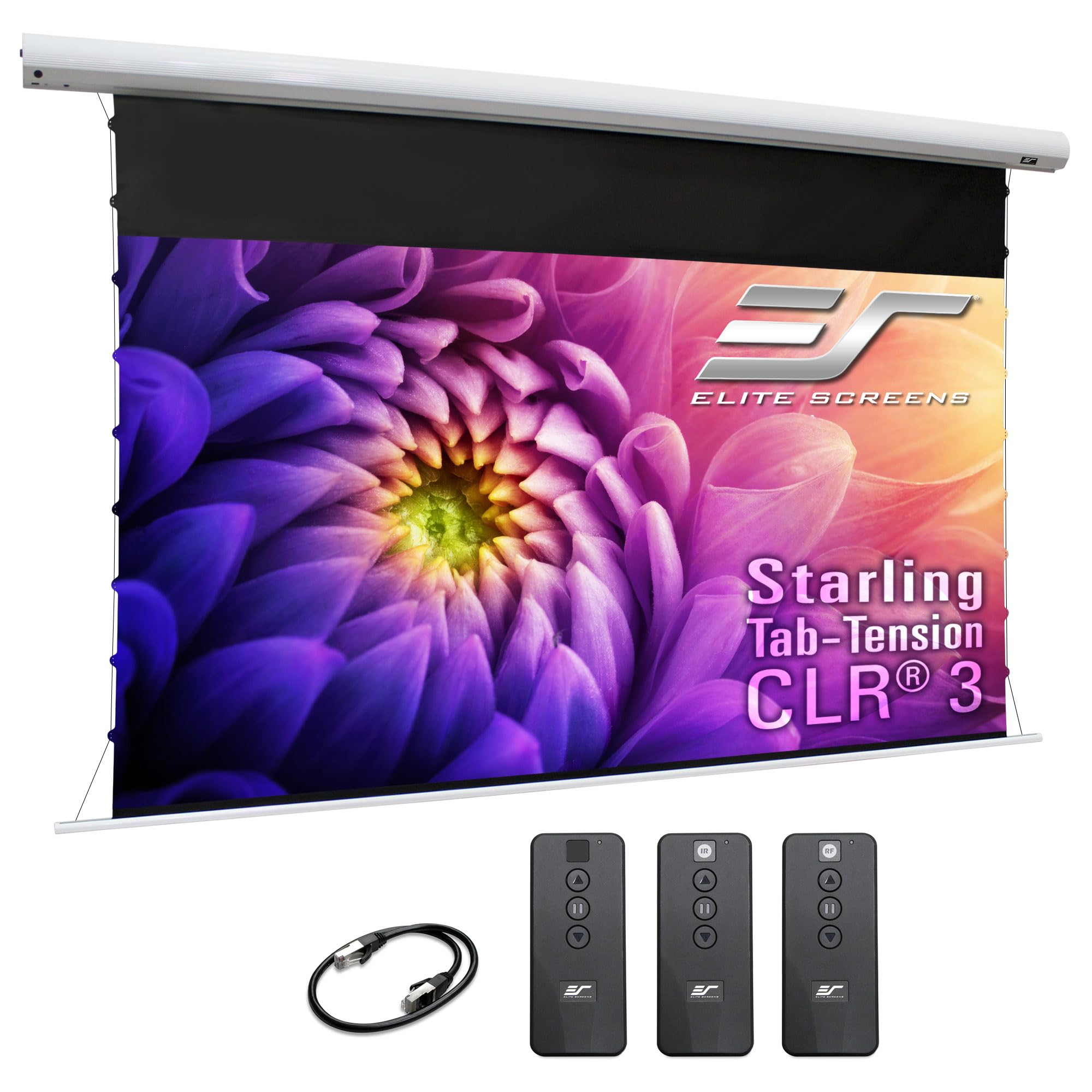 Elite Screens Starling Tab-Tension CLR® 3 Series (2024 Upgraded), 121 ...