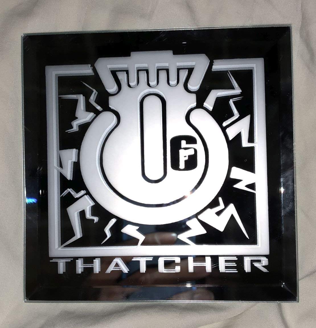 Amazon.com: Rainbow Six Siege Thatcher Limited Edition Logo Mirror ...