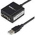 Amazon.com: StarTech.com USB to Serial Adapter - 1 port - USB Powered ...