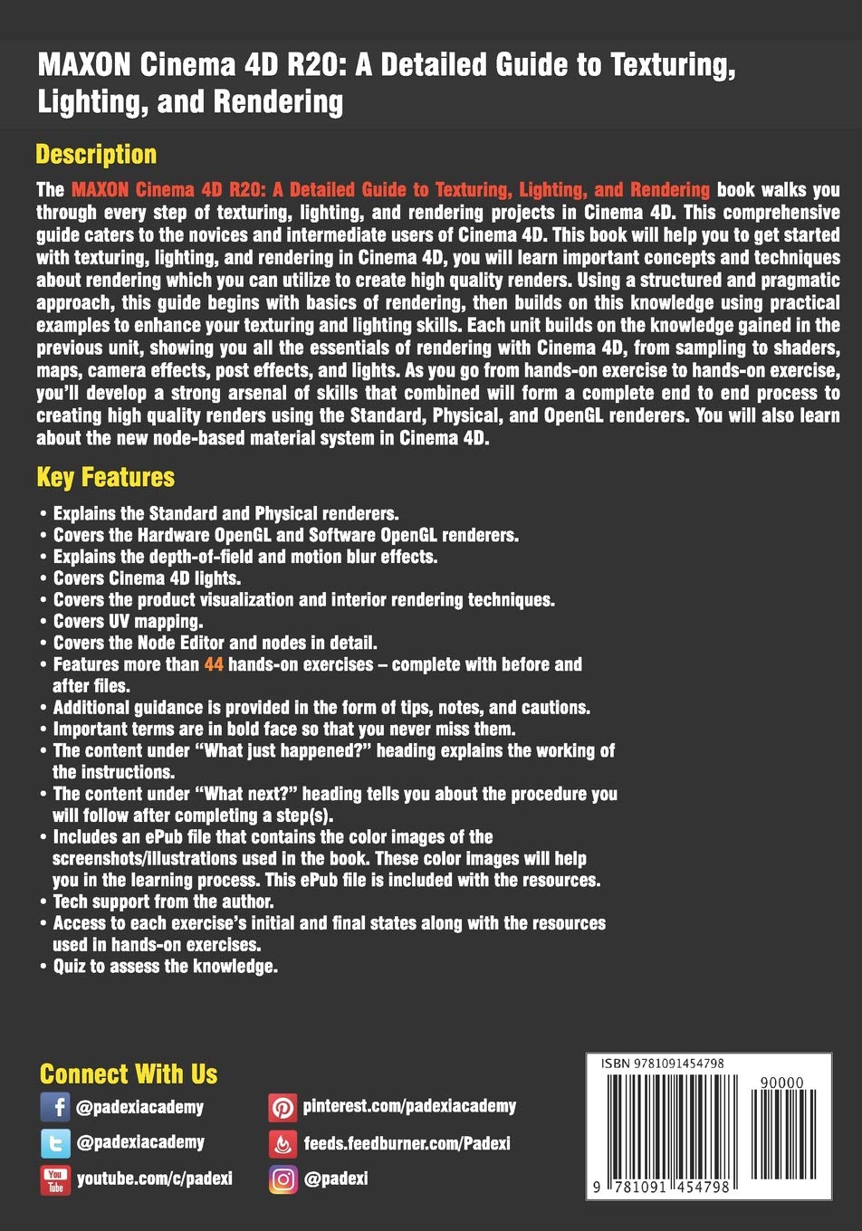 Mua MAXON Cinema 4D R20: A Detailed Guide to Texturing, Lighting, and ...