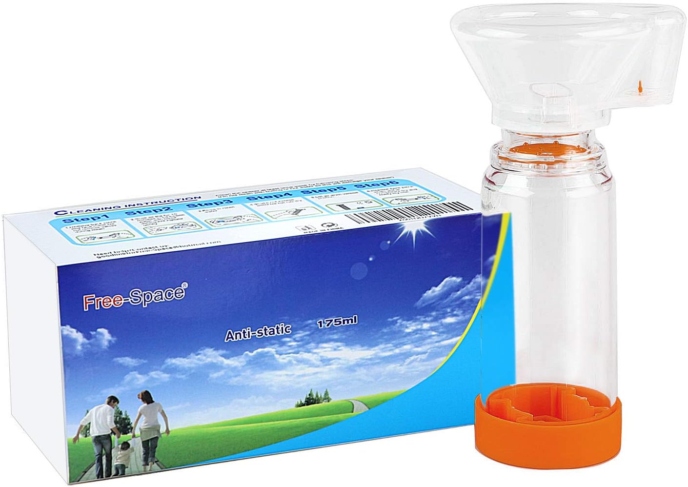 Aerochamber Plus Inhaler Spacer Chamber for Adult,Children,Aroesol ...