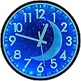 Amazon.com: JoFomp LED Light Up Wall Clocks Glow in Dark, 12 Inch ...