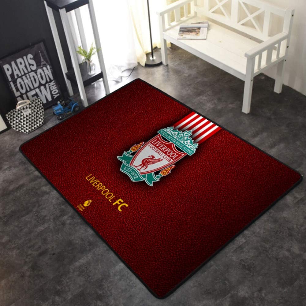 WONS Carpet Football Club Logo Printing Non-Slip Mat Sport Fans Home ...