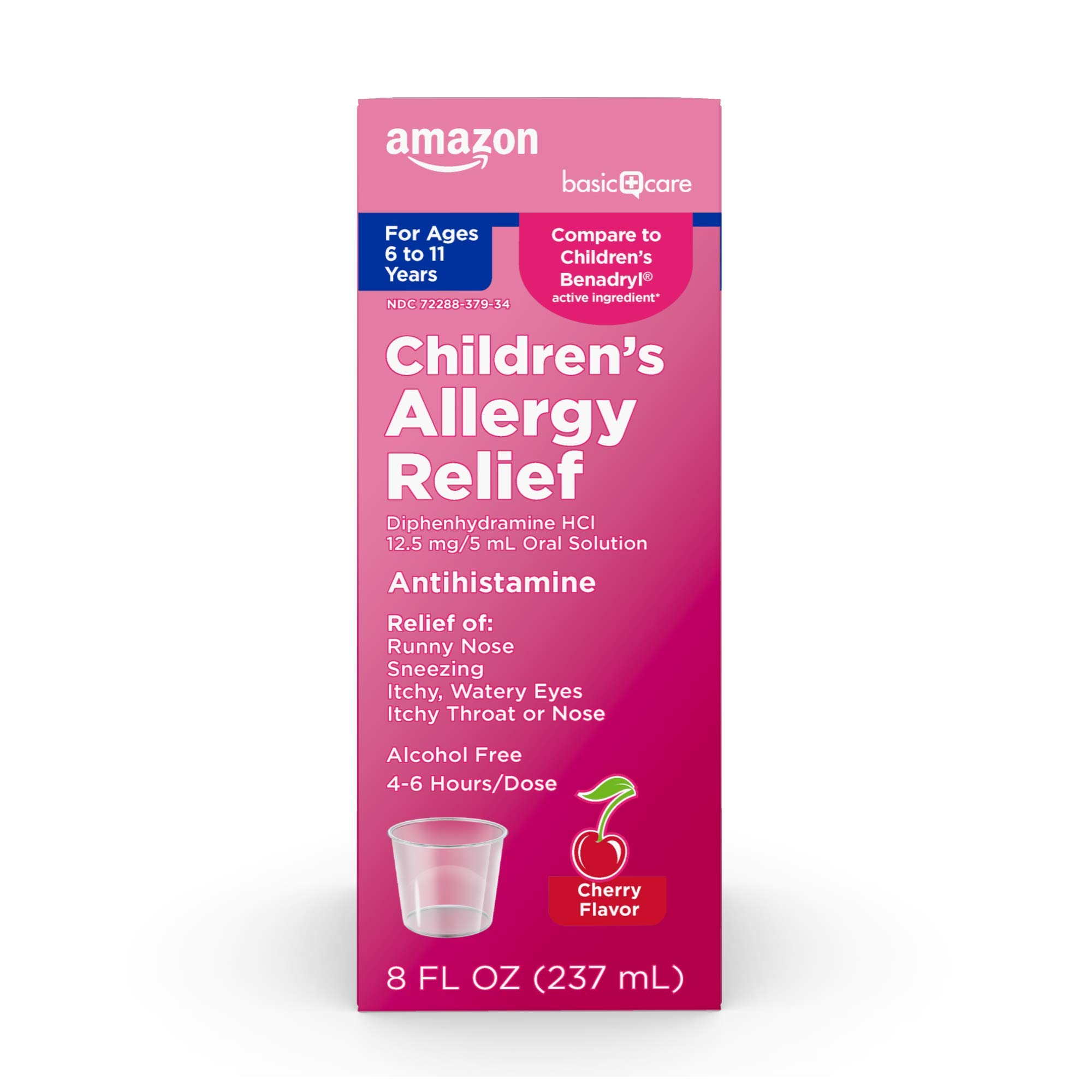 Mua Children's Allergy Relief Liquid, Kids Allergy Medicine with ...