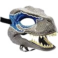 Amazon.com: Dino Mask for Kids,Moving Jaw Dinosaur Open Mouth Halloween ...