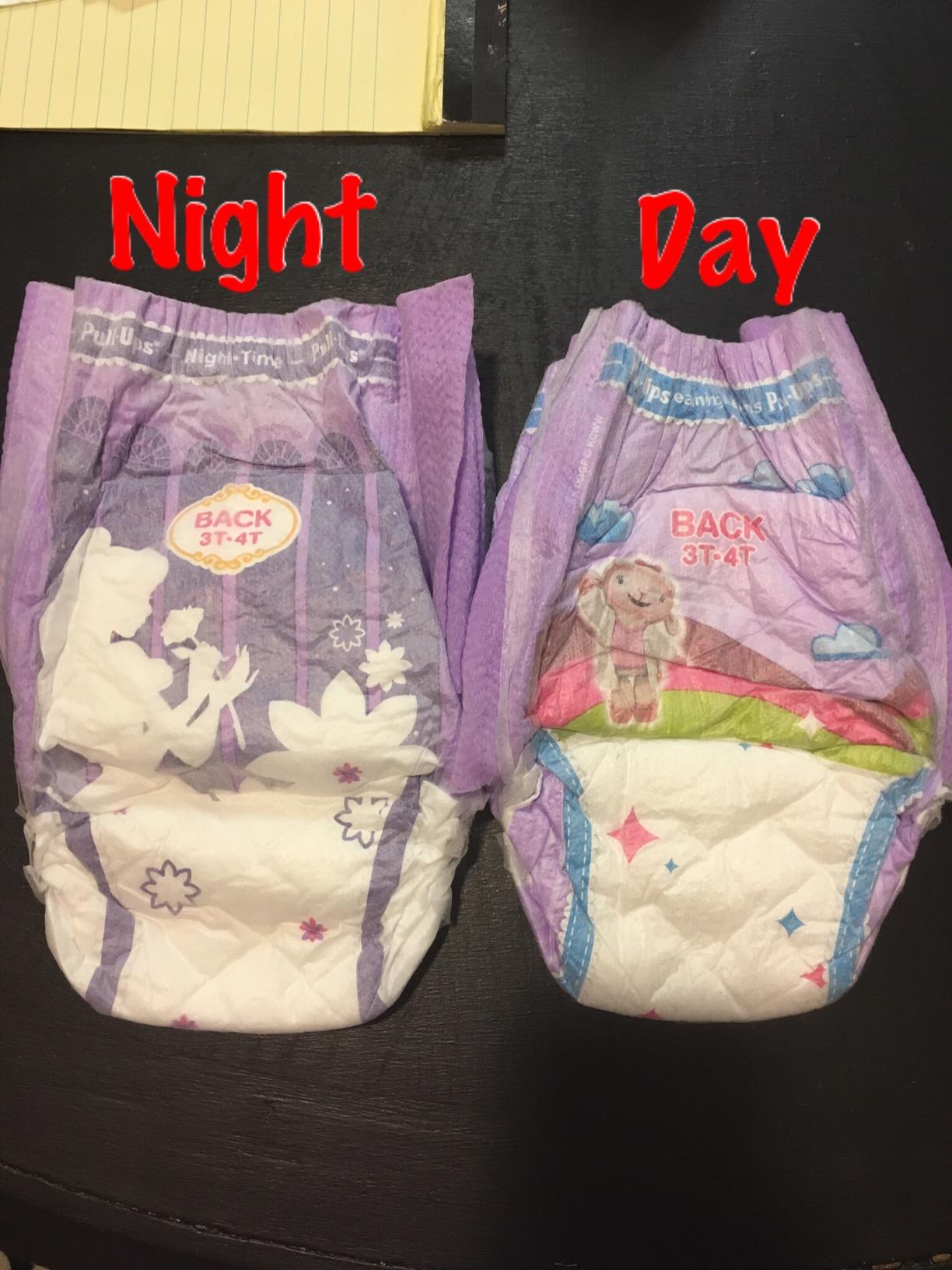 $7/mo - Finance Pull-Ups Night-Time Girls' Training Pants, 2T-3T, 68 Ct ...