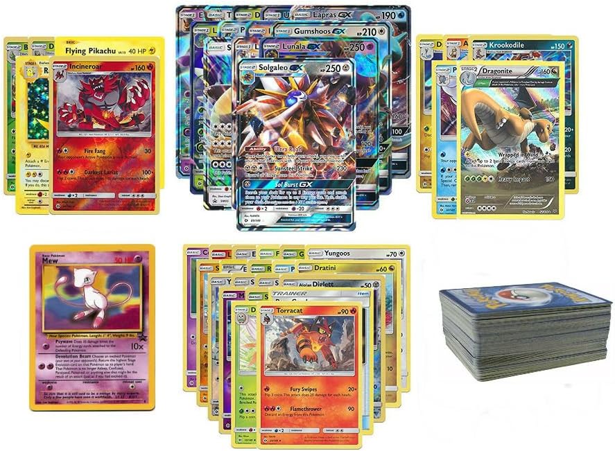 30 Pokemon Card Pack Lot - With Level X or Ex Card + Mew + 8 Rares or ...