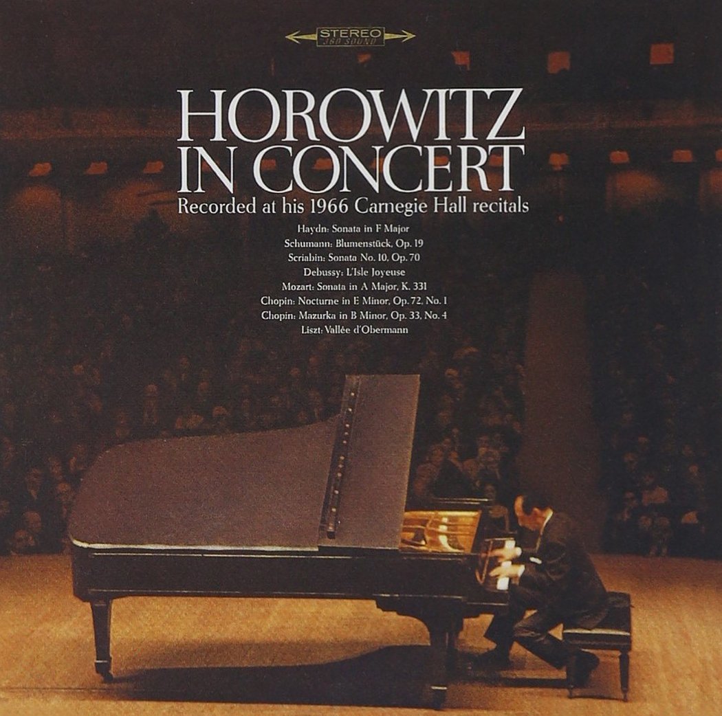 Horowitz in Concert - Carnegie Hall 1966 : Vladimir Horowitz: Amazon.fr ...