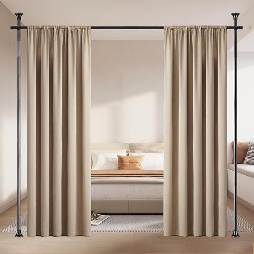Tension Rod Room Divider