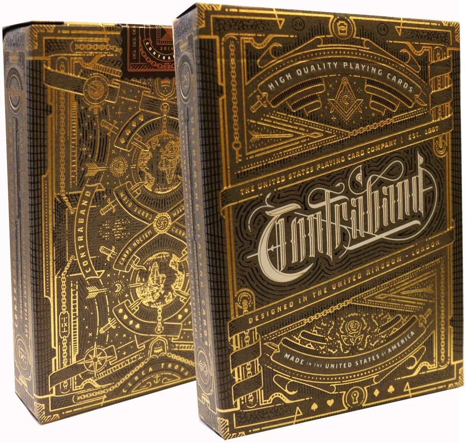 Contraband Playing Cards – Theory 11 Deck and Cascade Card Bag – BigaMart