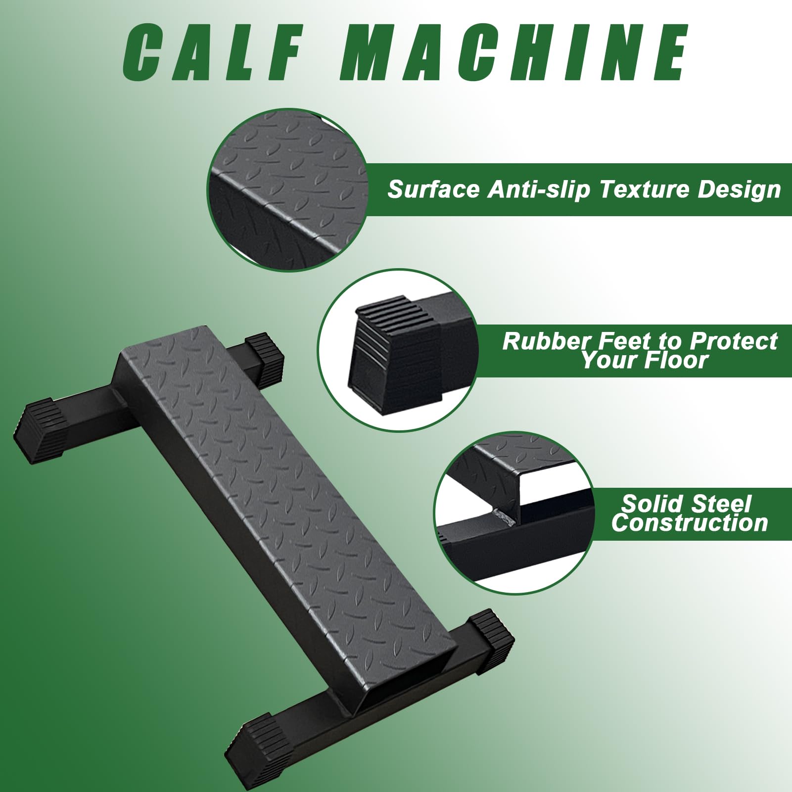 Mua Upgraded Calf Raise Bar, Wide and High Standing Calf Raise Machine ...