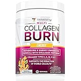 Amazon.com: Multi Collagen Burn: Multi-Type Hydrolyzed Collagen Protein ...