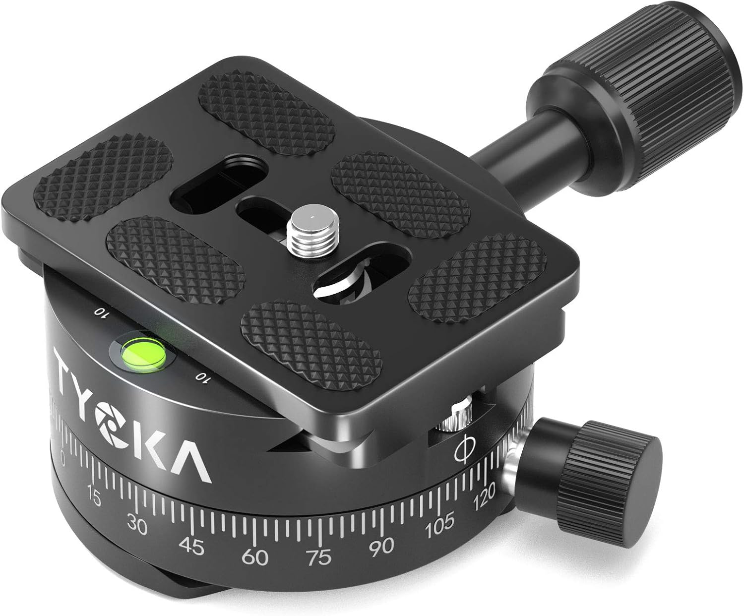 Amazon.com : TYCKA Tripod Head 360° Panoramic Tripod Head with ...