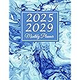 2025-2029 Monthly Planner 5 Years: From January 2025 through December ...