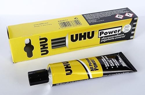 UHU Contact Power Glue Solid Stick Extra-strong Waterproof Clean and ...