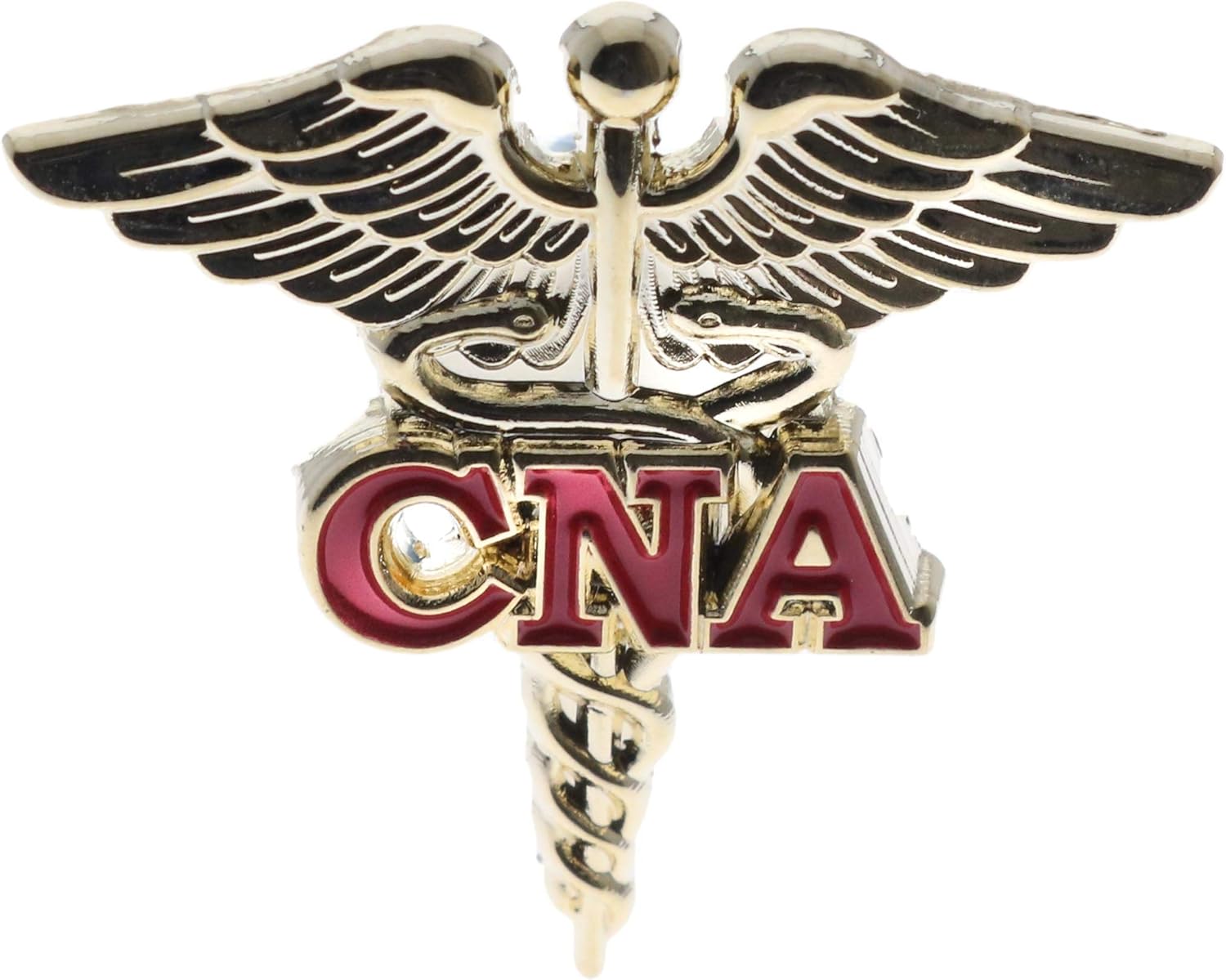 Amazon.com: CNA Certified Nurse Assistant Caduceus Hat or Lapel Pin ...