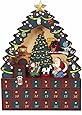 Amazon.com: Kurt Adler Christmas Tree 24-Piece Advent Calendar, 16-Inch ...