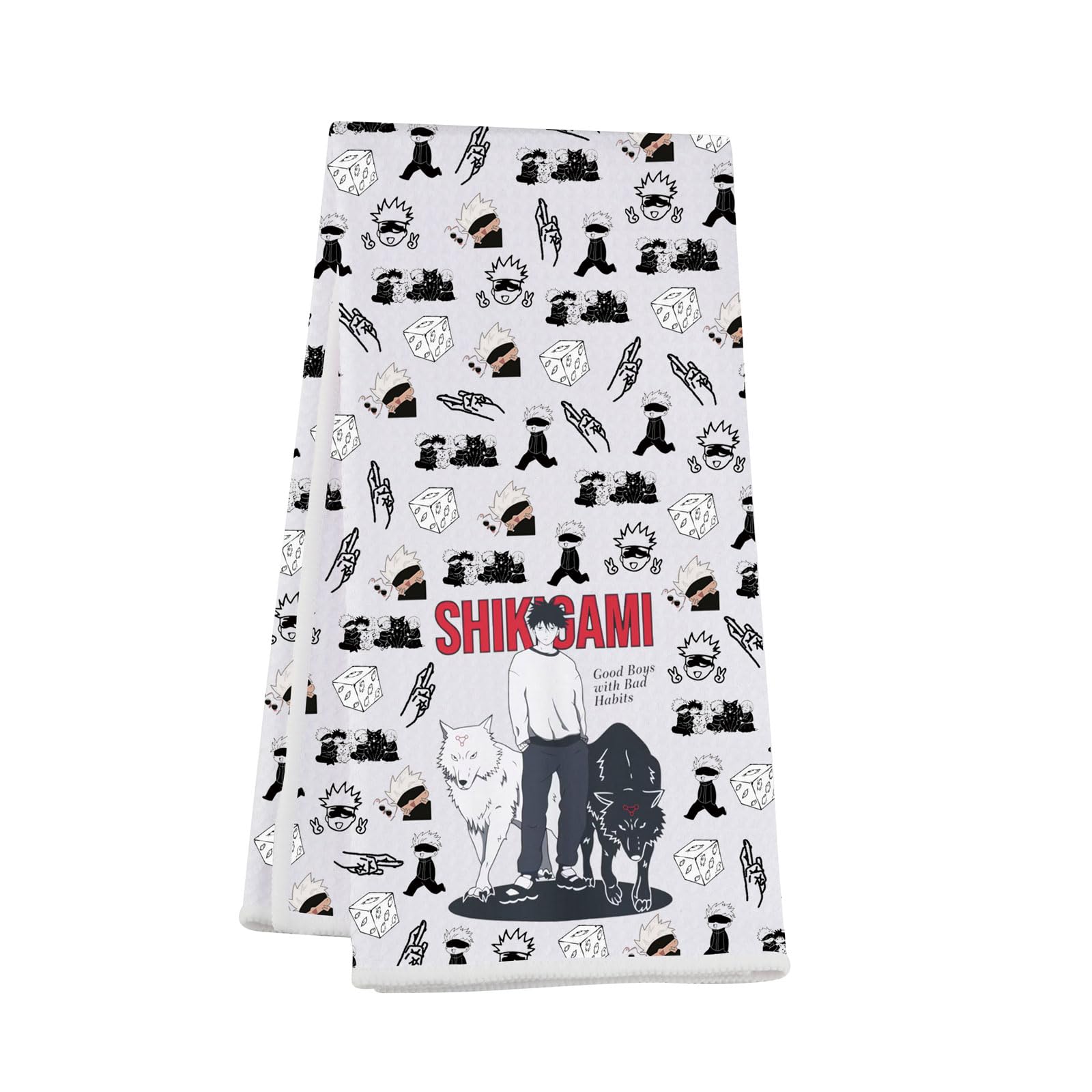 VAMSII JJK Inspired Kitchen Towel Japanese Anime Lover Merch JJK Fans ...
