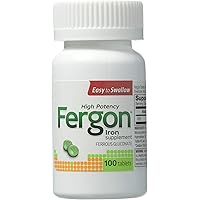 Amazon.com: Fergon High Potency Iron Supplement, 100 Count : Health ...