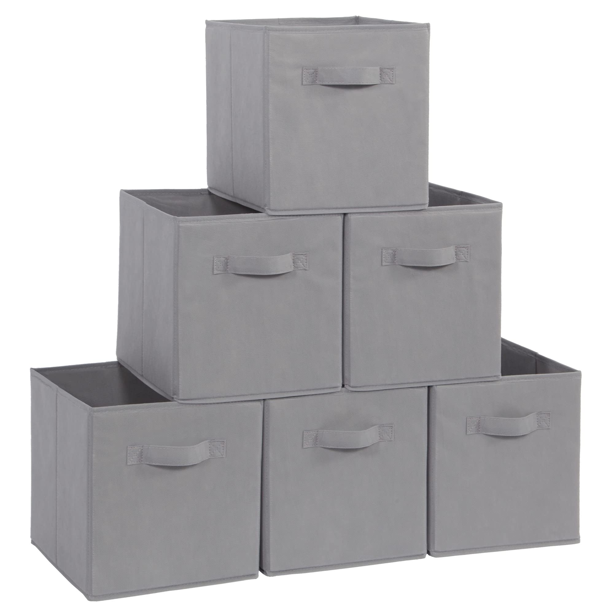 STORAGE MANIAC Storage Cubes, 11 Inch Collapsible Storage Bins with ...