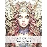 Amazon.com: Beautiful Valkyries Coloring Book. Relax and Unwind with ...
