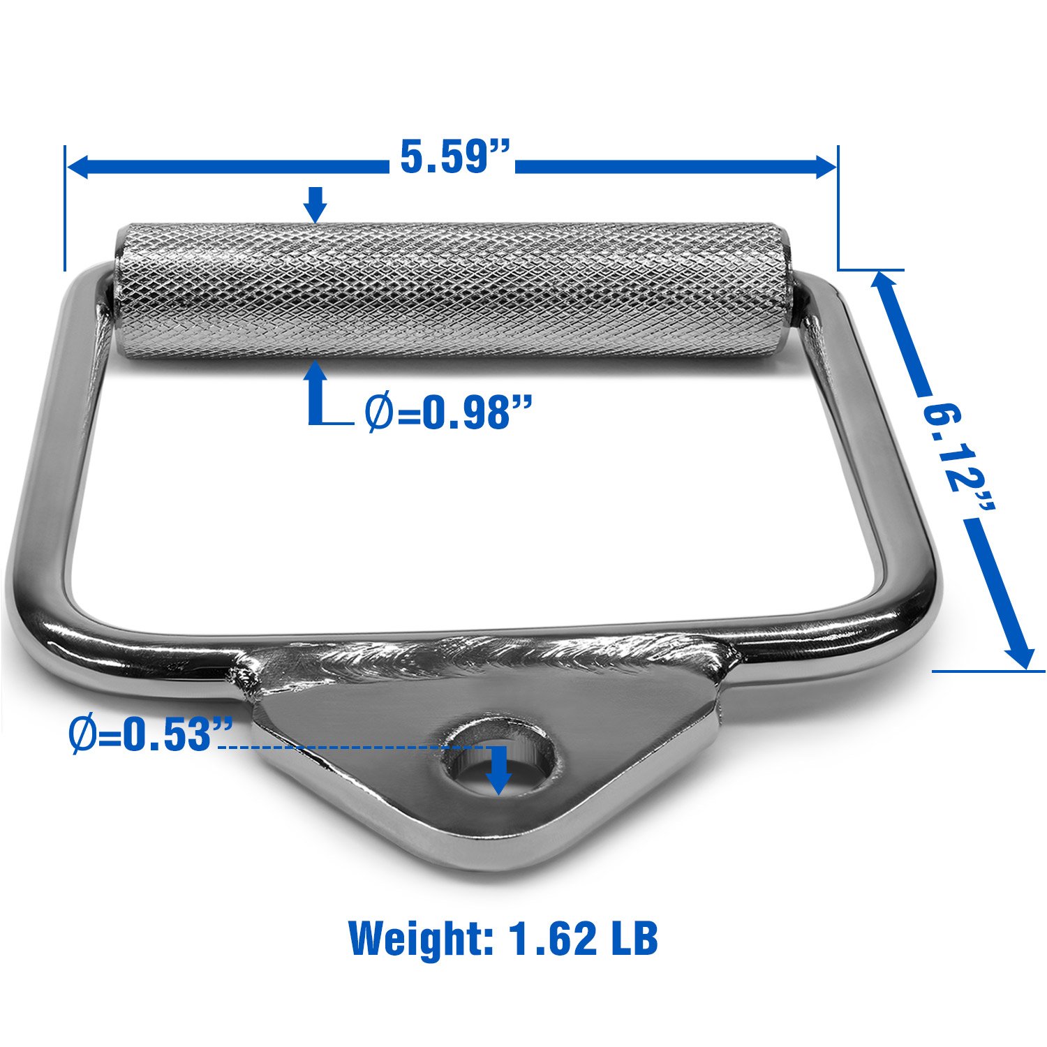 Mua Yes4All Double D Row Handle Cable Attachment for Weight Workout ...