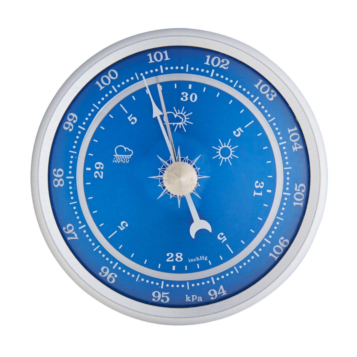 Patio, Lawn & Garden 2-3/4 Blue Barometer Insert Outdoor Décor