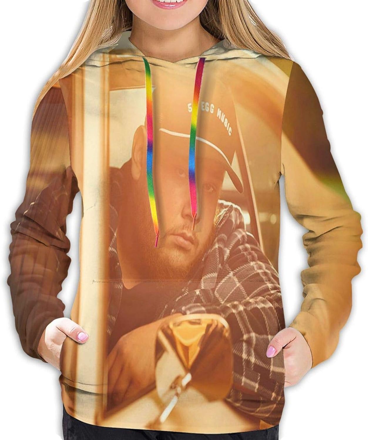 Luke Combs 3d Printing Ladies Novelty Hoodie Fashion Sweatshirt Hoodie ...