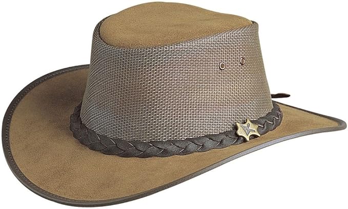 BC Hats Cool as a Breeze Australian Leather Hat at Amazon Men’s ...