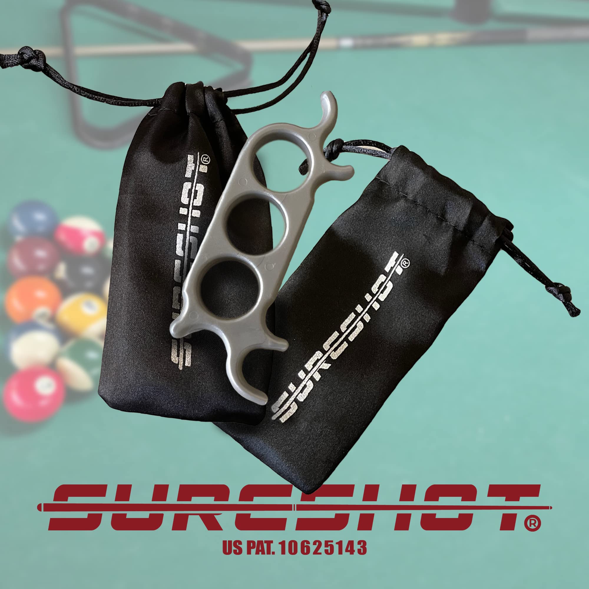 Mua Sure Shot 3-Finger Billiard Mechanical Bridge for Billiards, Hand ...