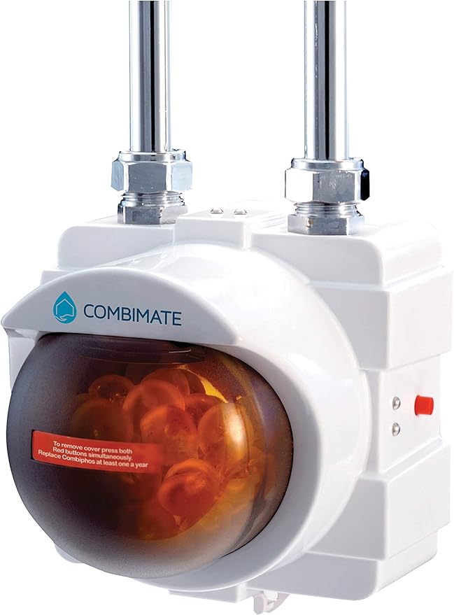 Cistermiser COM1 Limescale Prevention Device, White, 15mm Fittings ...