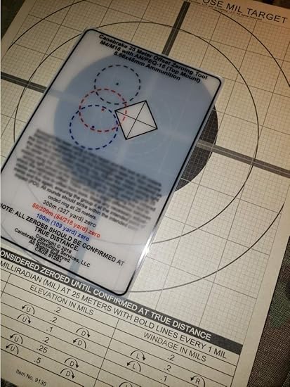 Amazon.com: Canebrake 25 Meter Zeroing Tool, M4 with AN/PEQ-15: Sports ...