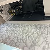 Fablon FAB11132 67.5 cm x 2 m Roll Marble Effect, White: Amazon.co.uk ...