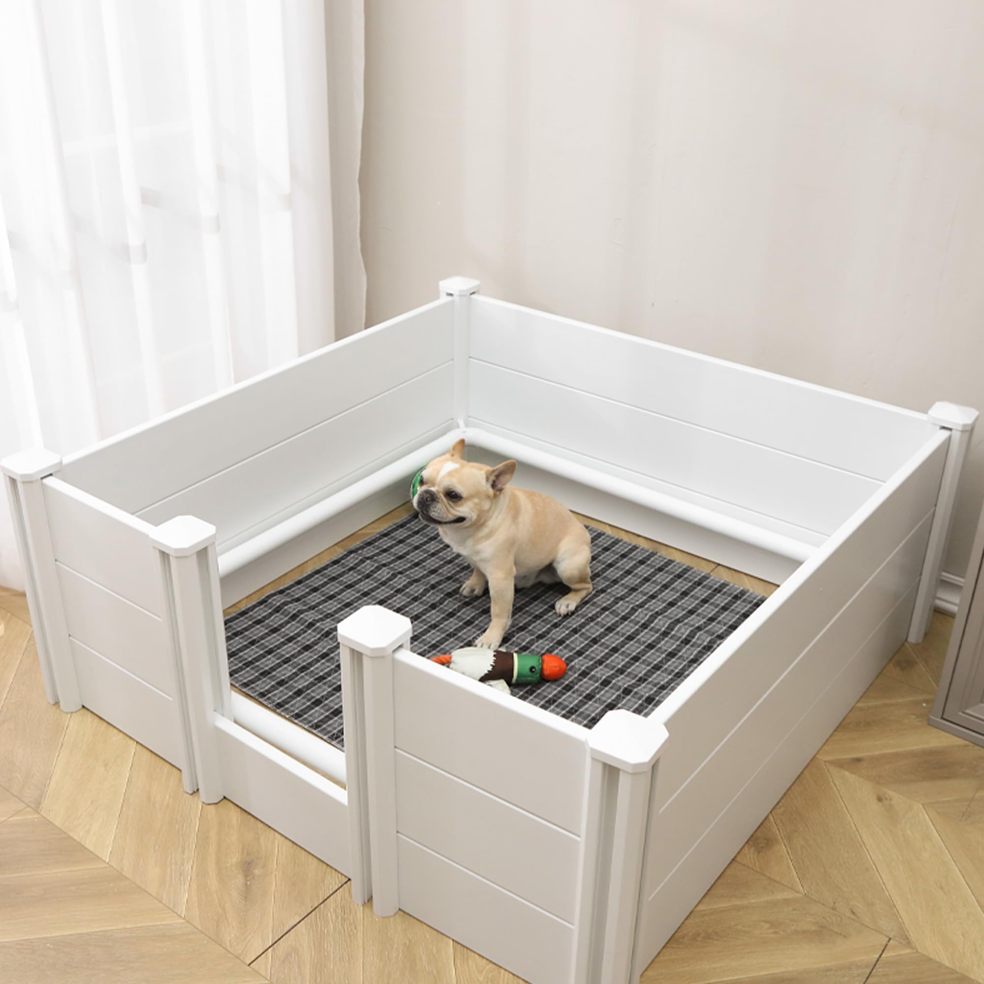 Beimo Whelping Box for Large Breed Dogs and Small Puppies with Pig ...