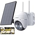 Amazon.com : Security Camera Outdoor, 2K Wireless WiFi 360° PTZ Camera ...