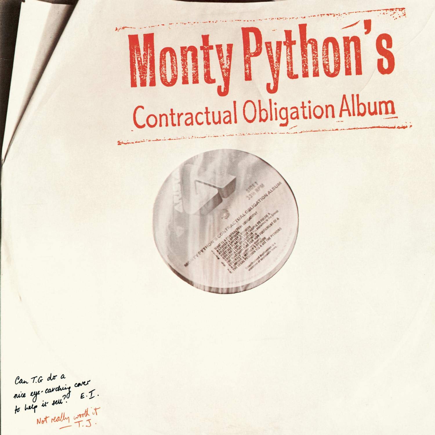 Monty Python - Monty Python's Contractual Obligation Album - Amazon.com Music