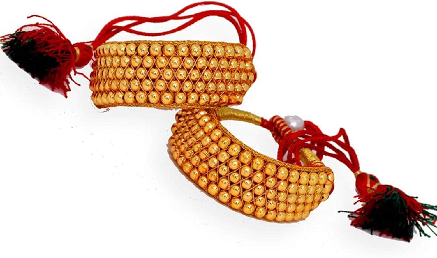 Buy Jewar Baju Bandh hathfool pauchi 2 Piece Hand bagle Bracelet fine ...