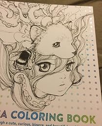 Amazon.com: Pop Manga Coloring Book: A Surreal Journey Through a Cute ...