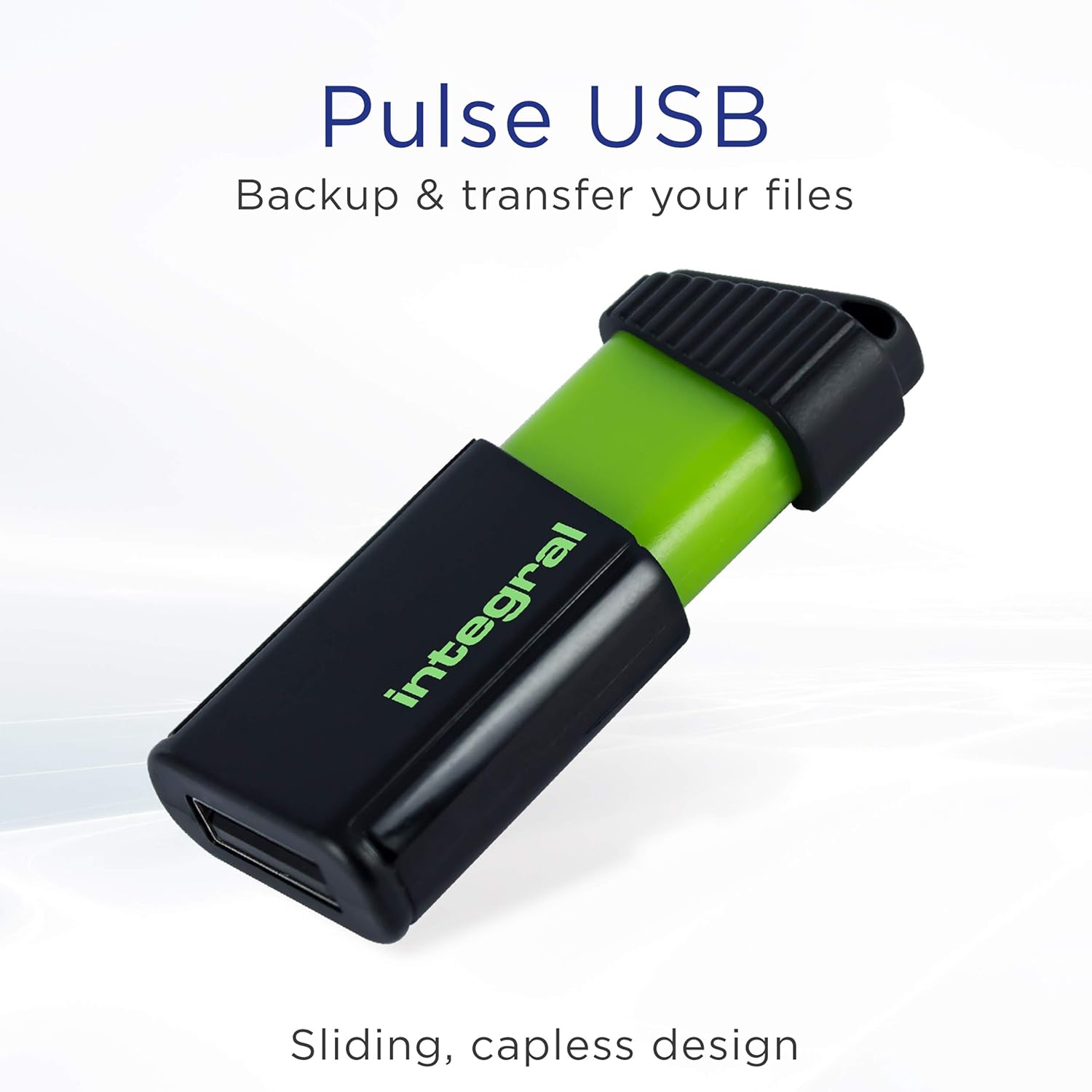 Integral 128GB USB Memory 2.0 Flash Drive Pulse Green – BigaMart
