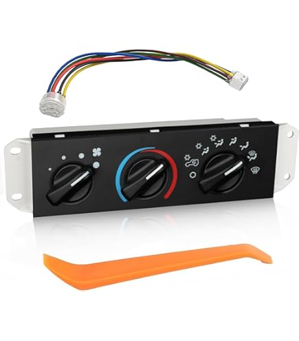 Jeep Tj Switch Panel HVAC Climate Control Panel For Jeep Wrangler TJ ...