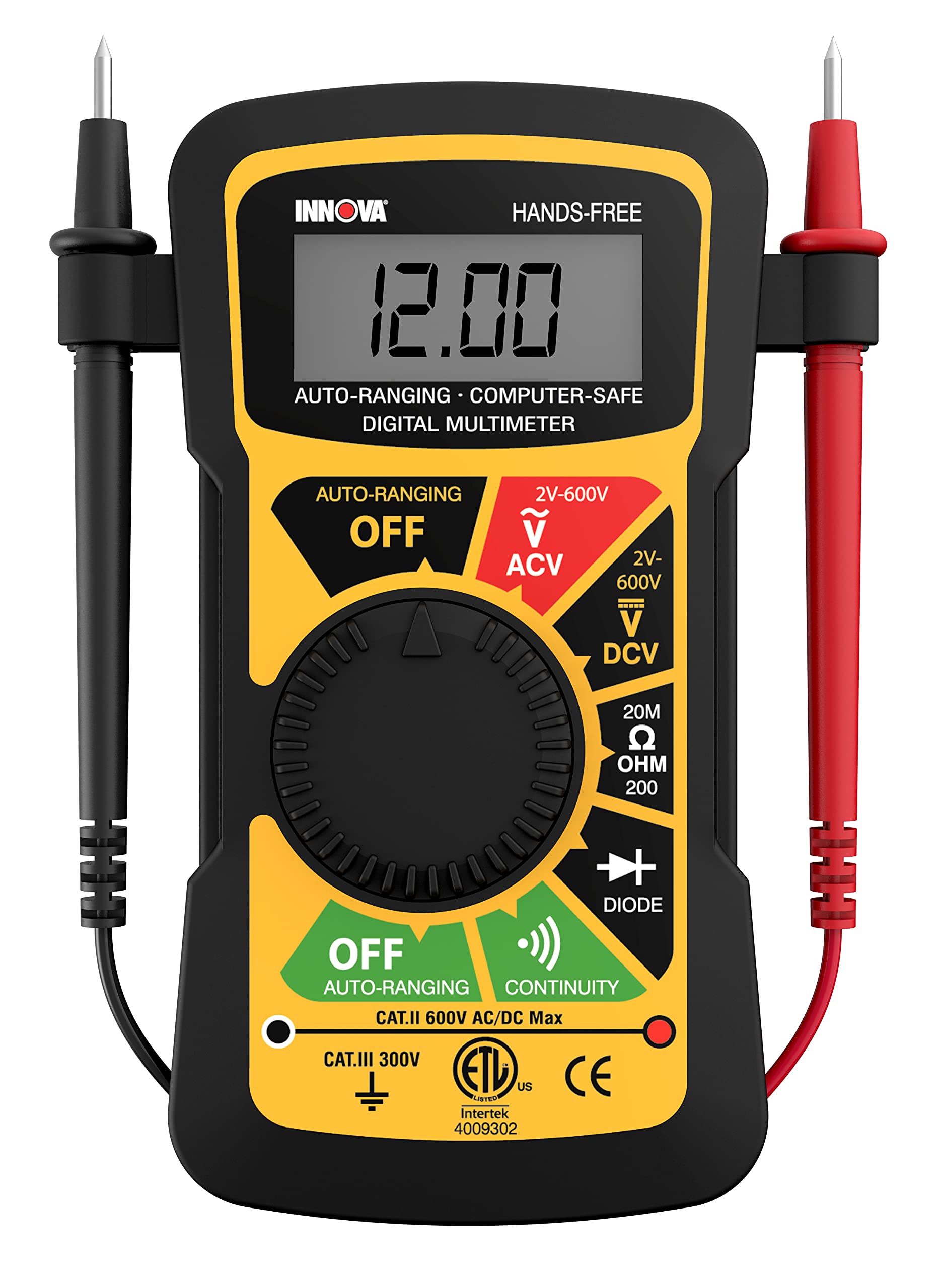 Mua 3300 Hands-Free Digital Multimeter Black trên Amazon Mỹ chính hãng ...