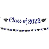 Amazon.com: Big 12 Feet Happy Graduation Banner 2022 - No DIY, Large 8 ...