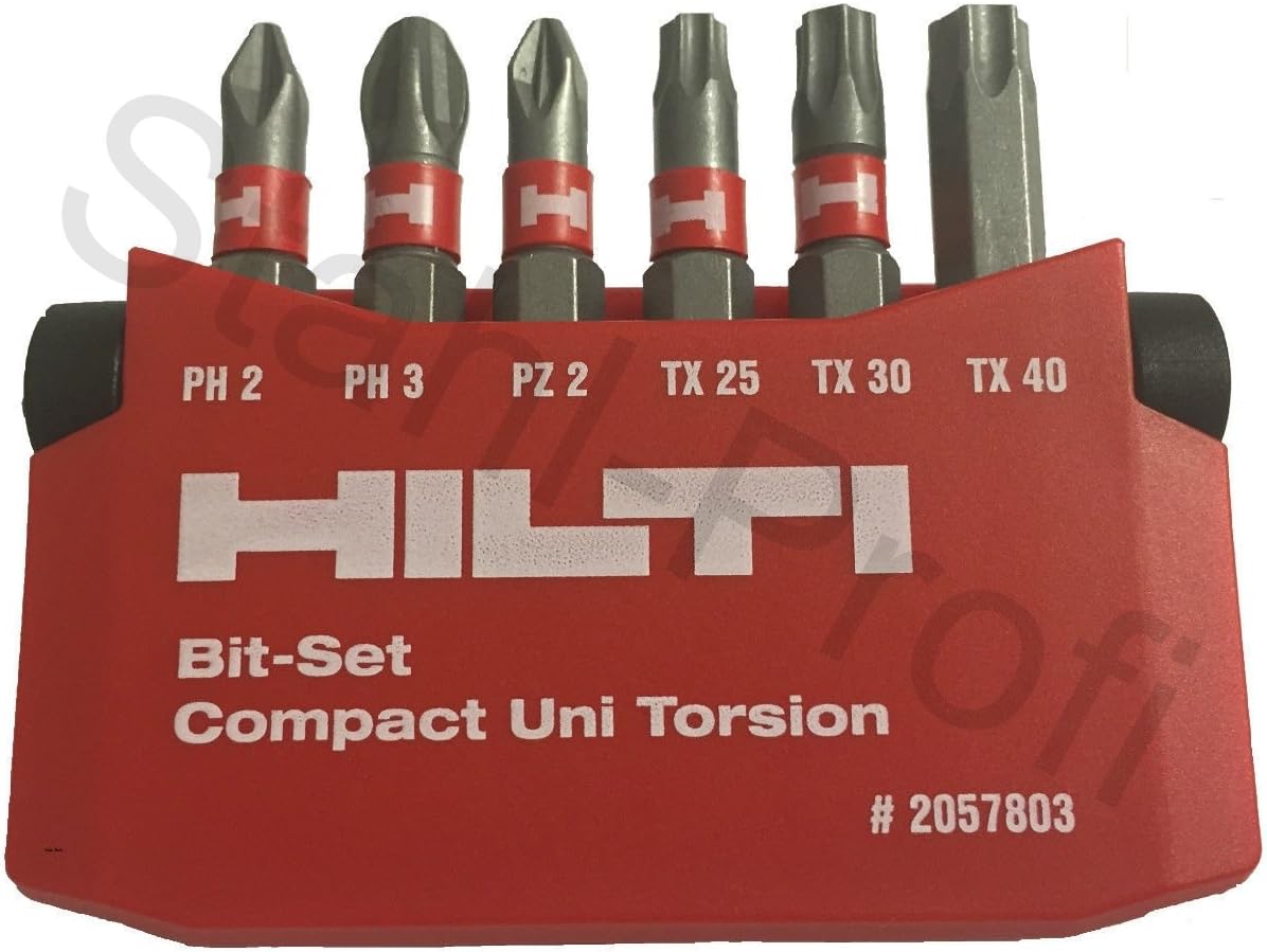 Hilti Bitset S-BSC UNI 50/2“ T Compact Uni Torsion Bit-Satz ...
